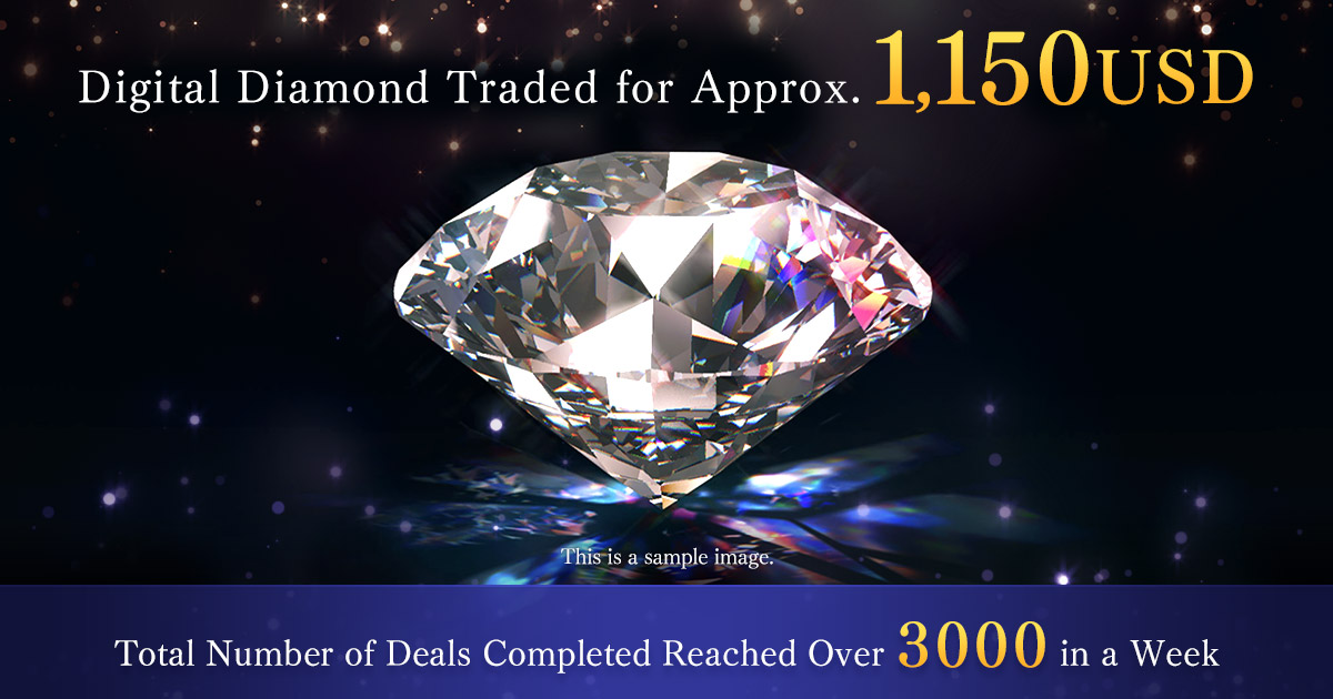 2.83 Carat Digital Diamond Mined in Brilliantcrypto Traded for Approx ...